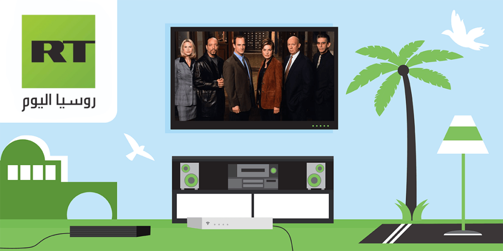 Quel est le canal (numéro) de la chaîne RT Arabic sur les box