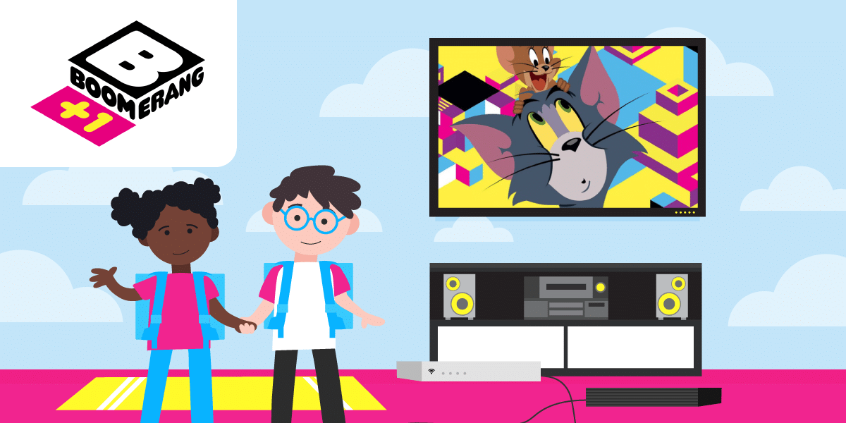 Chaîne TV Boomerang +1 : canal (numéro) pour y accéder sur sa box internet