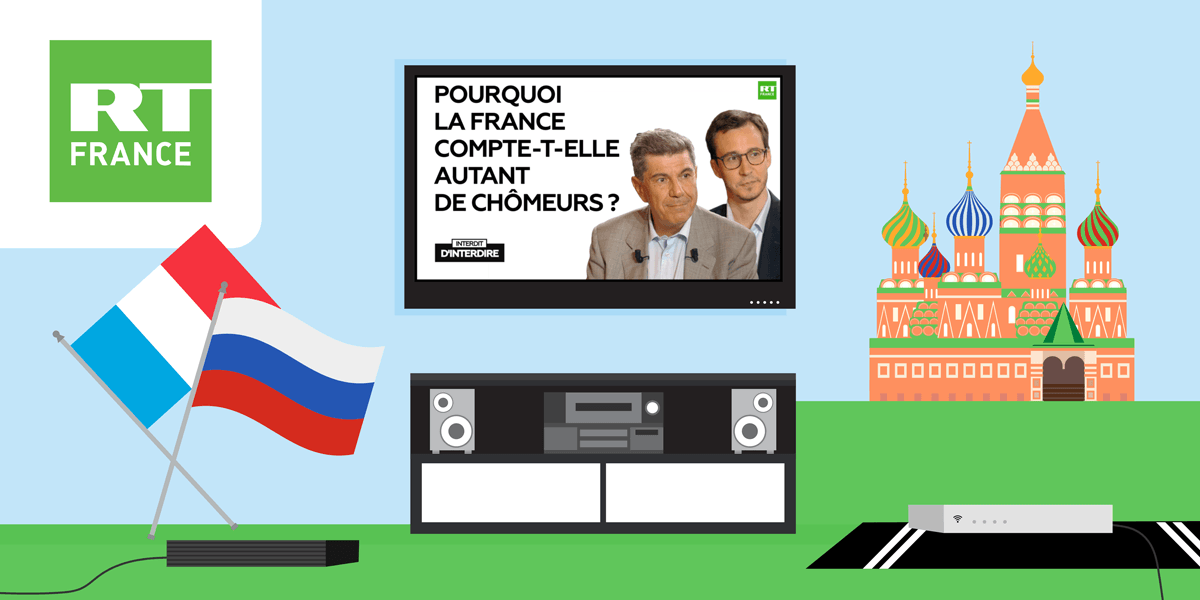 Chaîne TV RT France : numéro pour y accéder sur sa box internet
