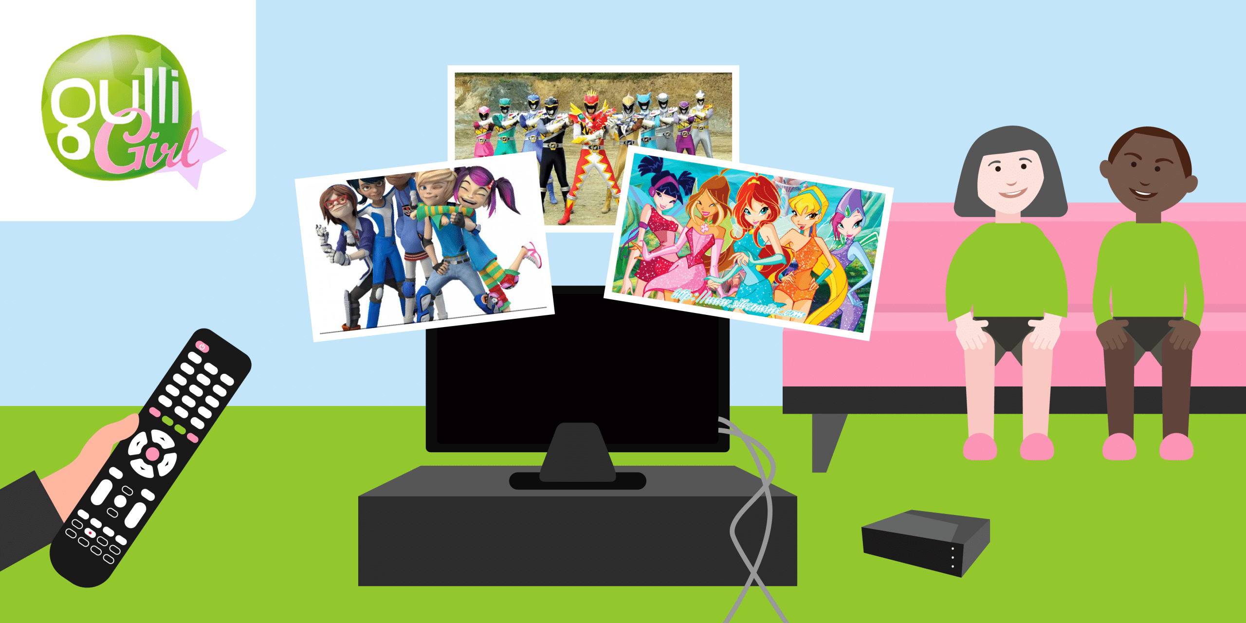 Chaîne TV Gulli Girl : numéro pour y accéder sur sa box internet