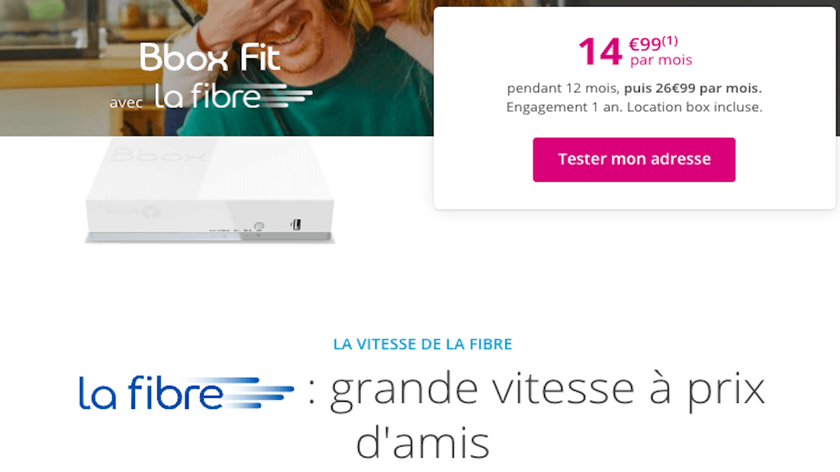 Bon plan Bouygues : un box à 14,99€ et un forfait 50 Go à 9,99€