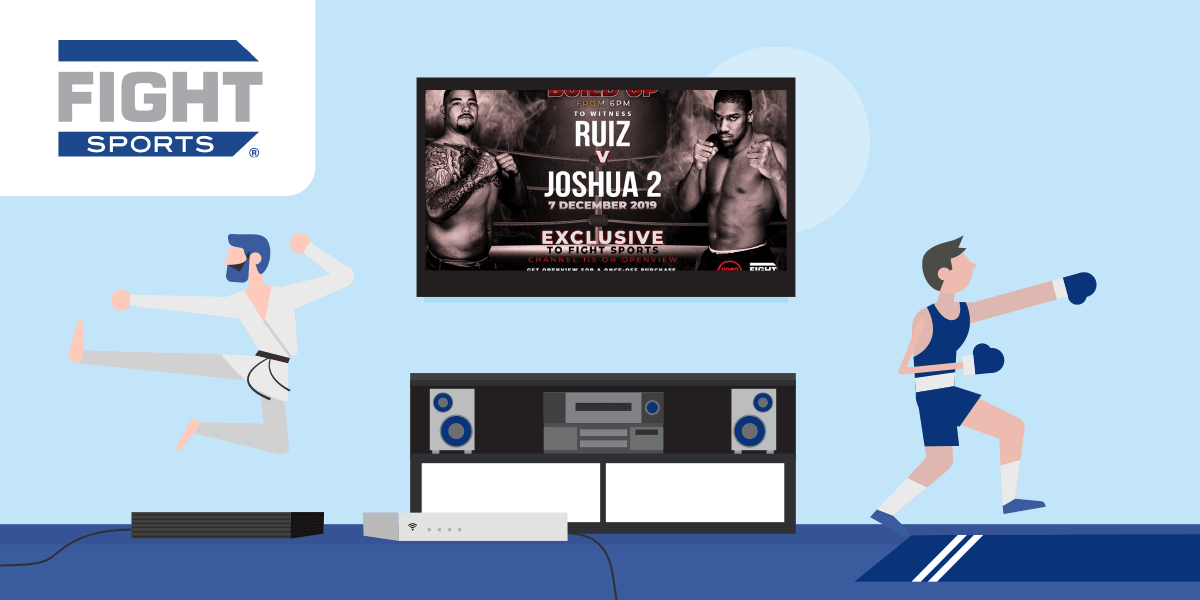 Chaîne TV Fight Sports : numéro de chaîne sur une box internet