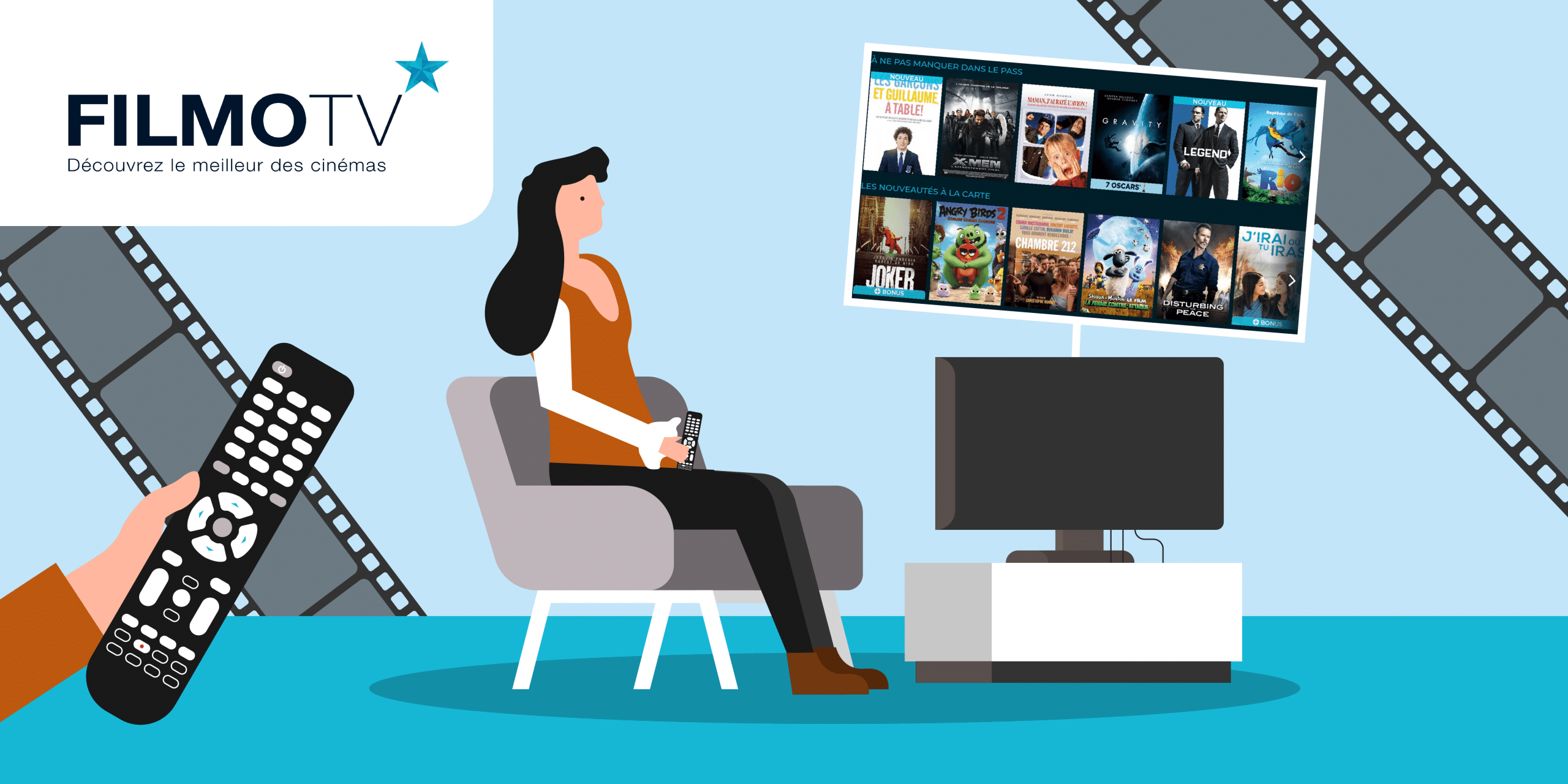 Chaîne TV Filmo TV : canal pour y accéder sur sa box internet