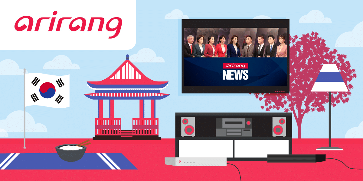 Chaîne TV Arirang : numéro de chaîne (canal) sur une box internet