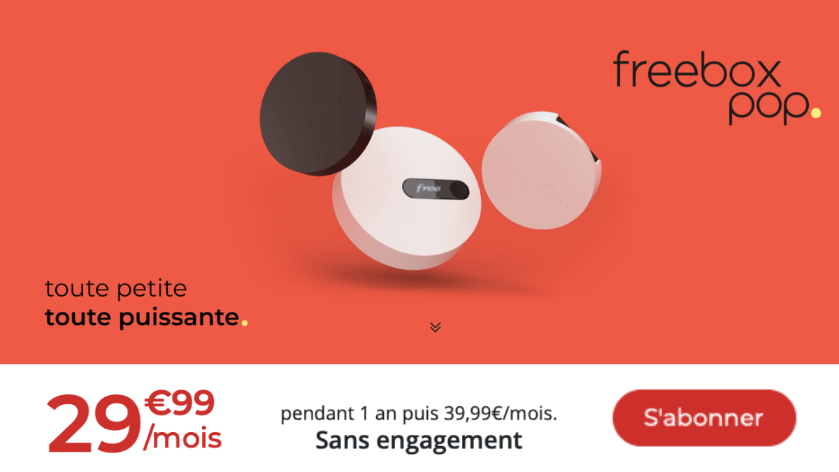 Freebox Pop (V8) Officielle Free Lance Une Box 4K Sous, 42% OFF
