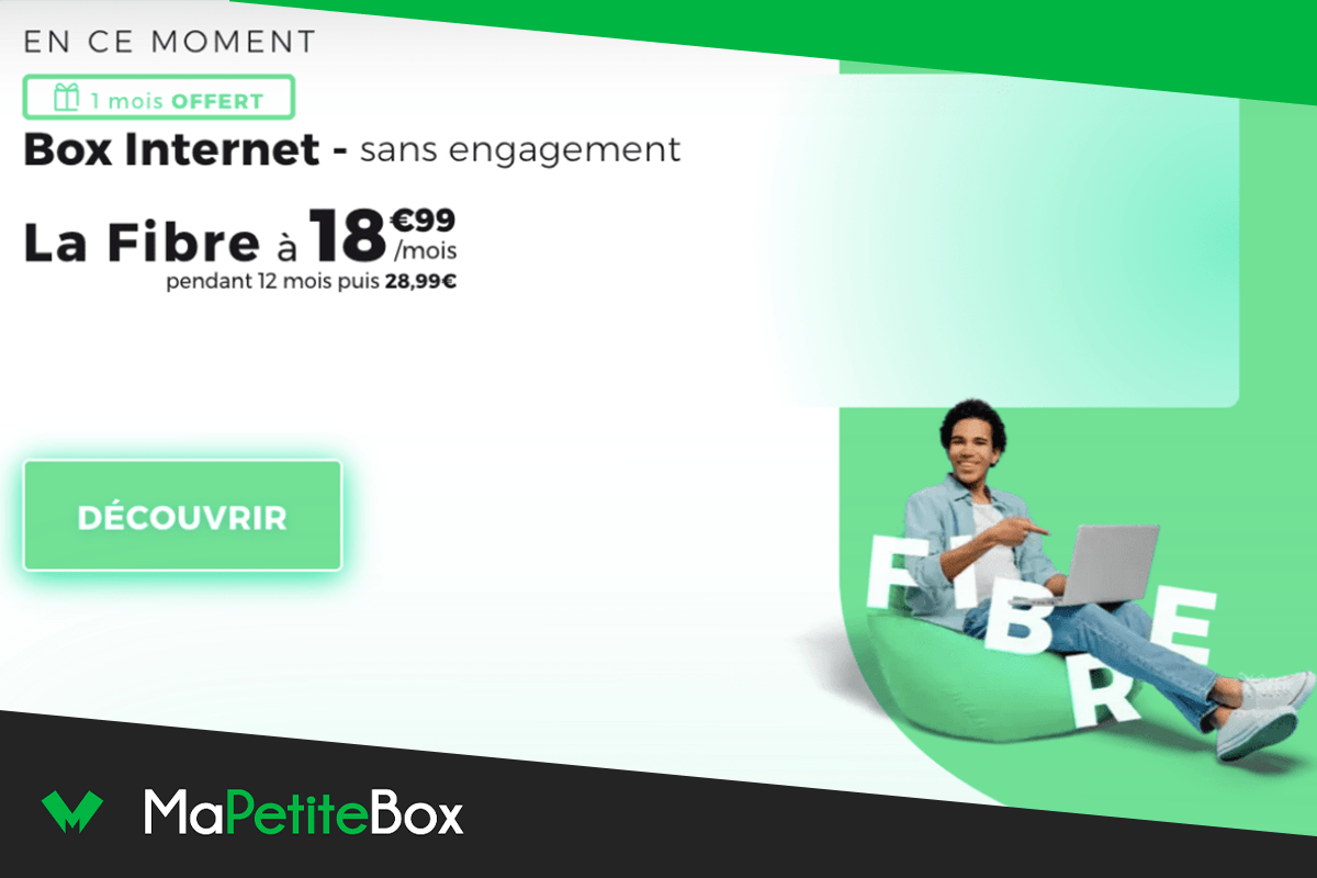 La box internet pas cher RED by SFR dès 19€ en ADSL ou fibre