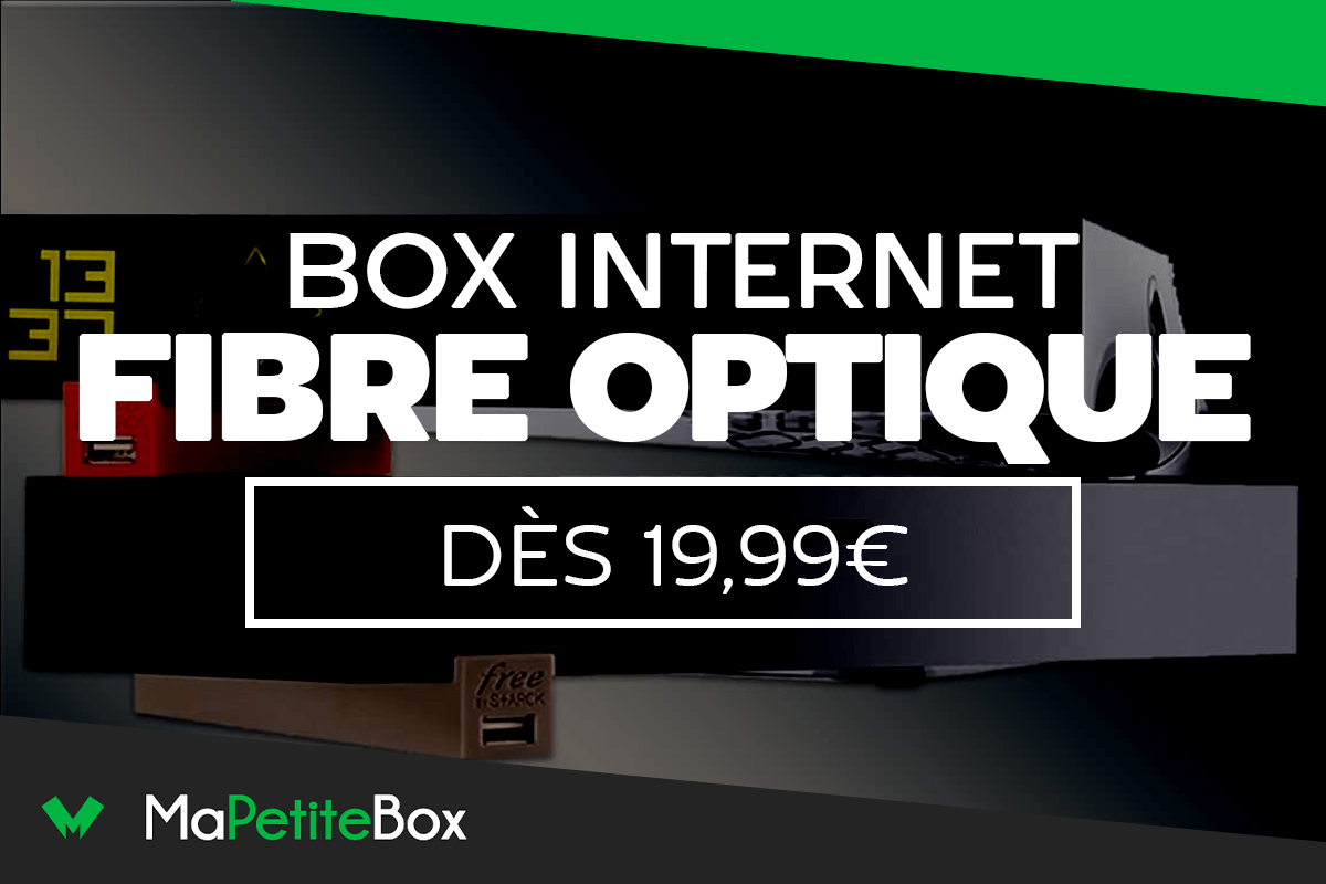 Quelle box internet fibre optique à 20€ choisir entre Free et Sosh