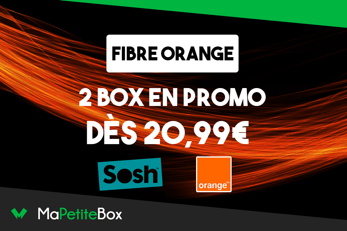 Les box internet les moins chères pour avoir la fibre d'Orange