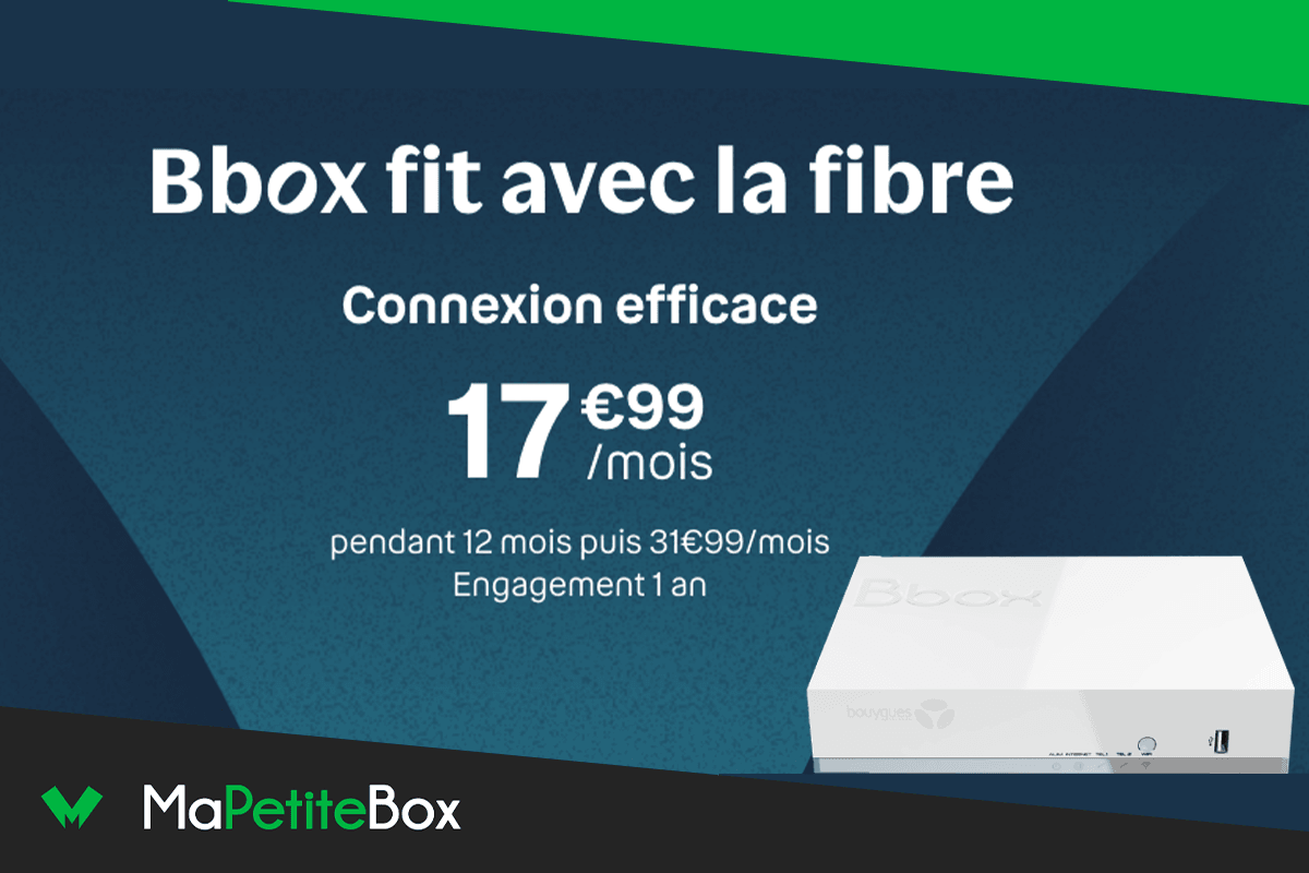 Une box internet au meilleur prix : Bbox fit de Bouygues Telecom