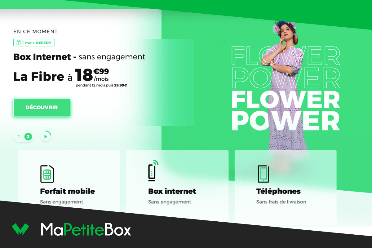 La box sans engagement parfaite : RED box de RED by SFR