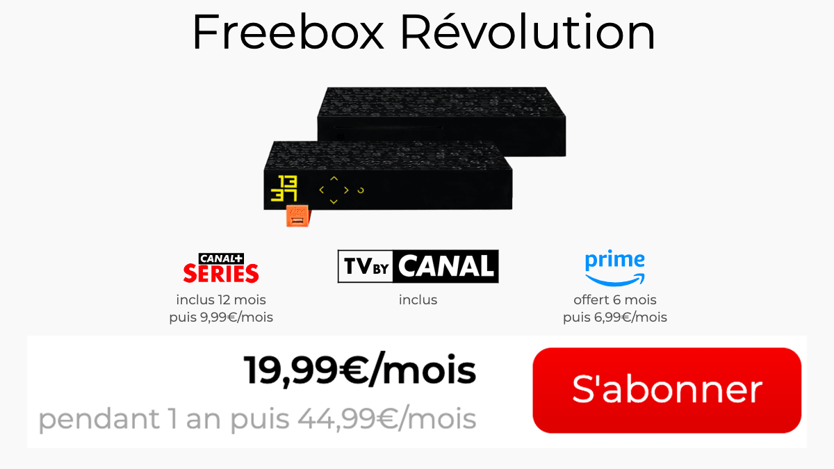 Freebox Révolution : une box internet en promo pendant les soldes