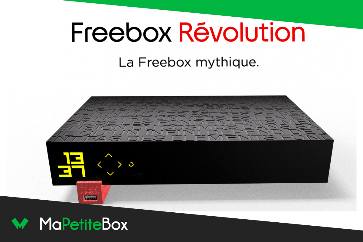 Vente privée box internet : 15€ pour la Freebox Révolution