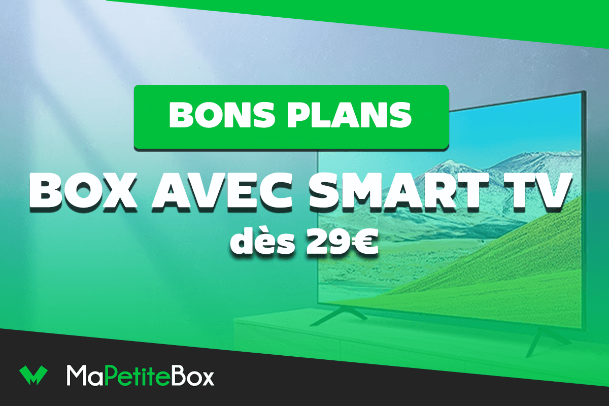 Offre box internet avec Smart TV : une Samsung UHD dès 29€