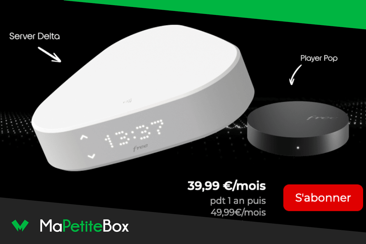 La Freebox Delta, une box internet avec TV, Netflix et Prime inclus ...