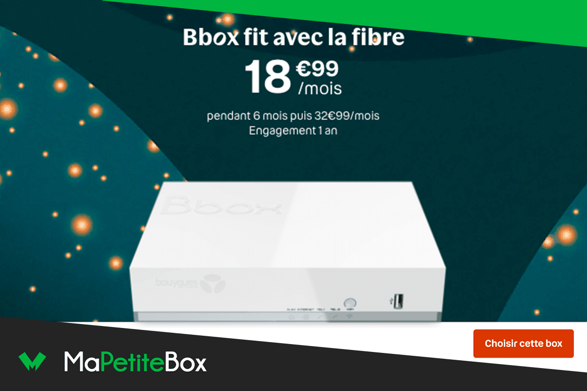 Découvrez la box internet la moins chère en 2024, à 18,99€
