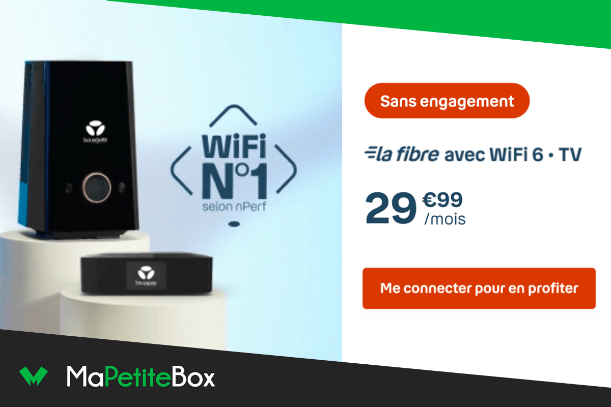 Exclusivité : box internet WiFi 6 à 29,99€ pour les clients B&You