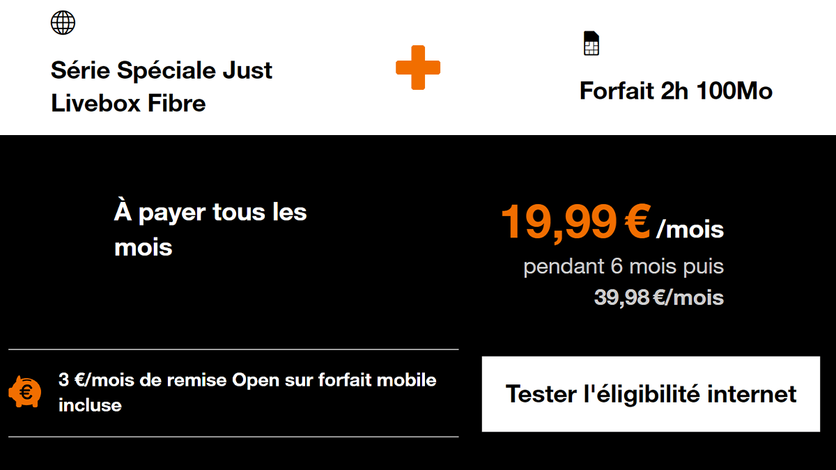 Dès 19,99€, des box internet avec forfait gratuit chez Orange et Free