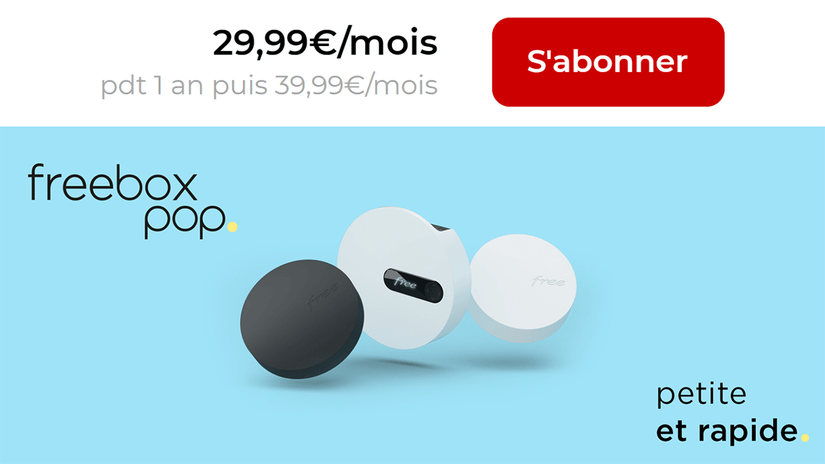 Avec les box internet Free, la rapidité de la fibre à partir de 29,99€