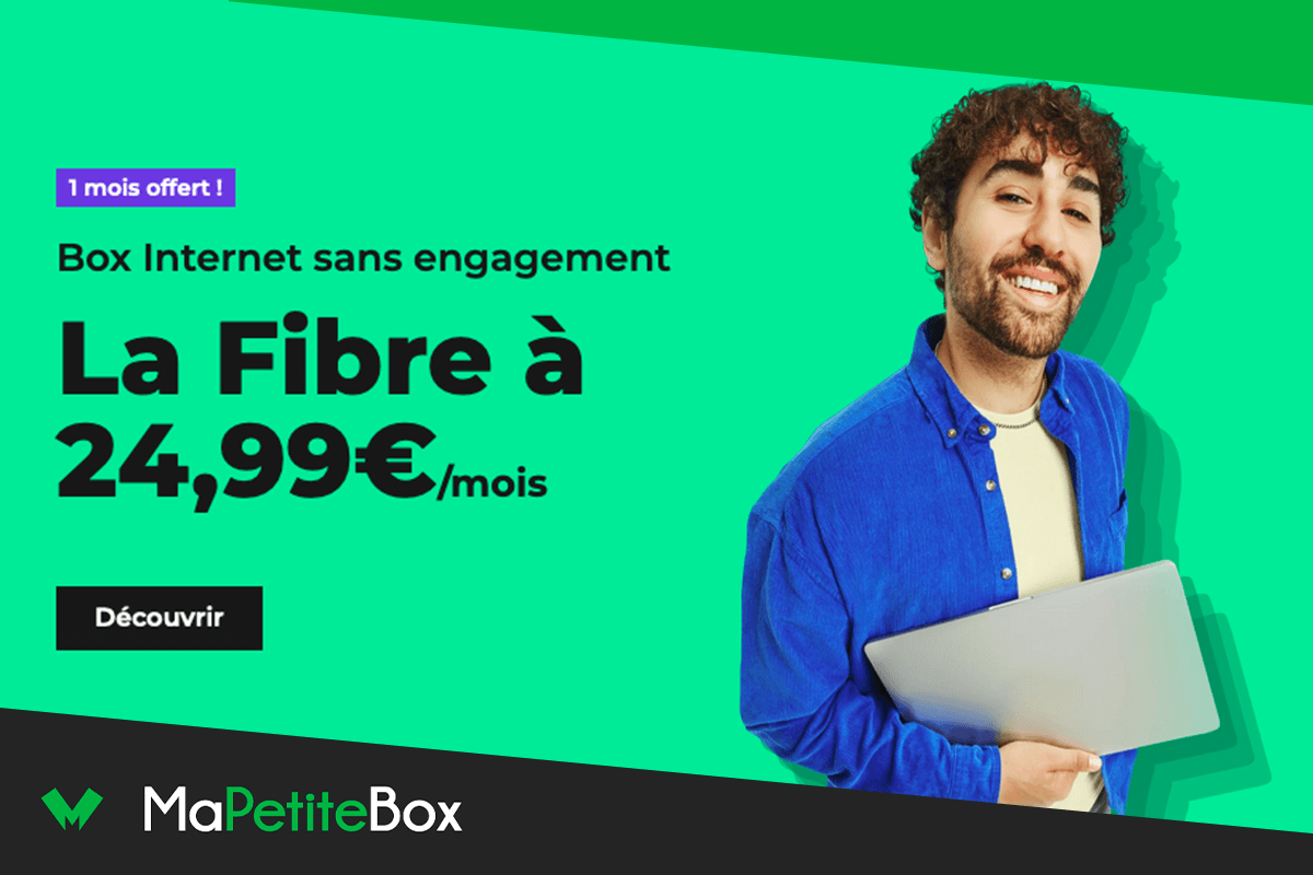 La box internet RED gratuite 1 mois, avec TV, fibre et téléphonie