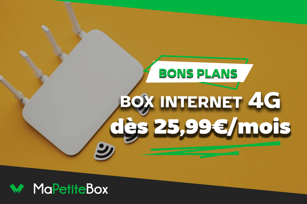 Box internet 4G : un débit performant en attendant la fibre