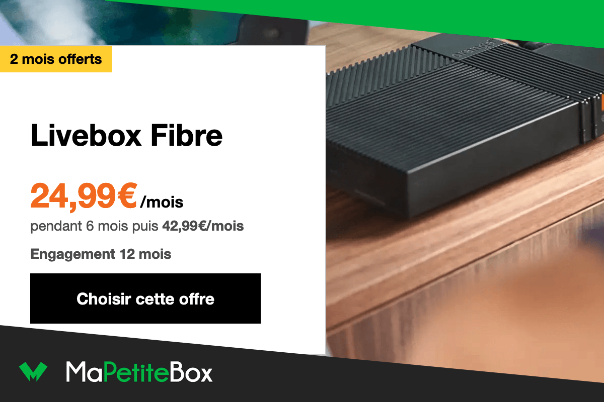 2 mois offerts sur les box fibre Orange : les offres internet du moment