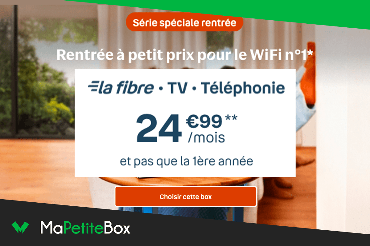Le bon plan est chez Bouygues avec la box internet en promo Série ...