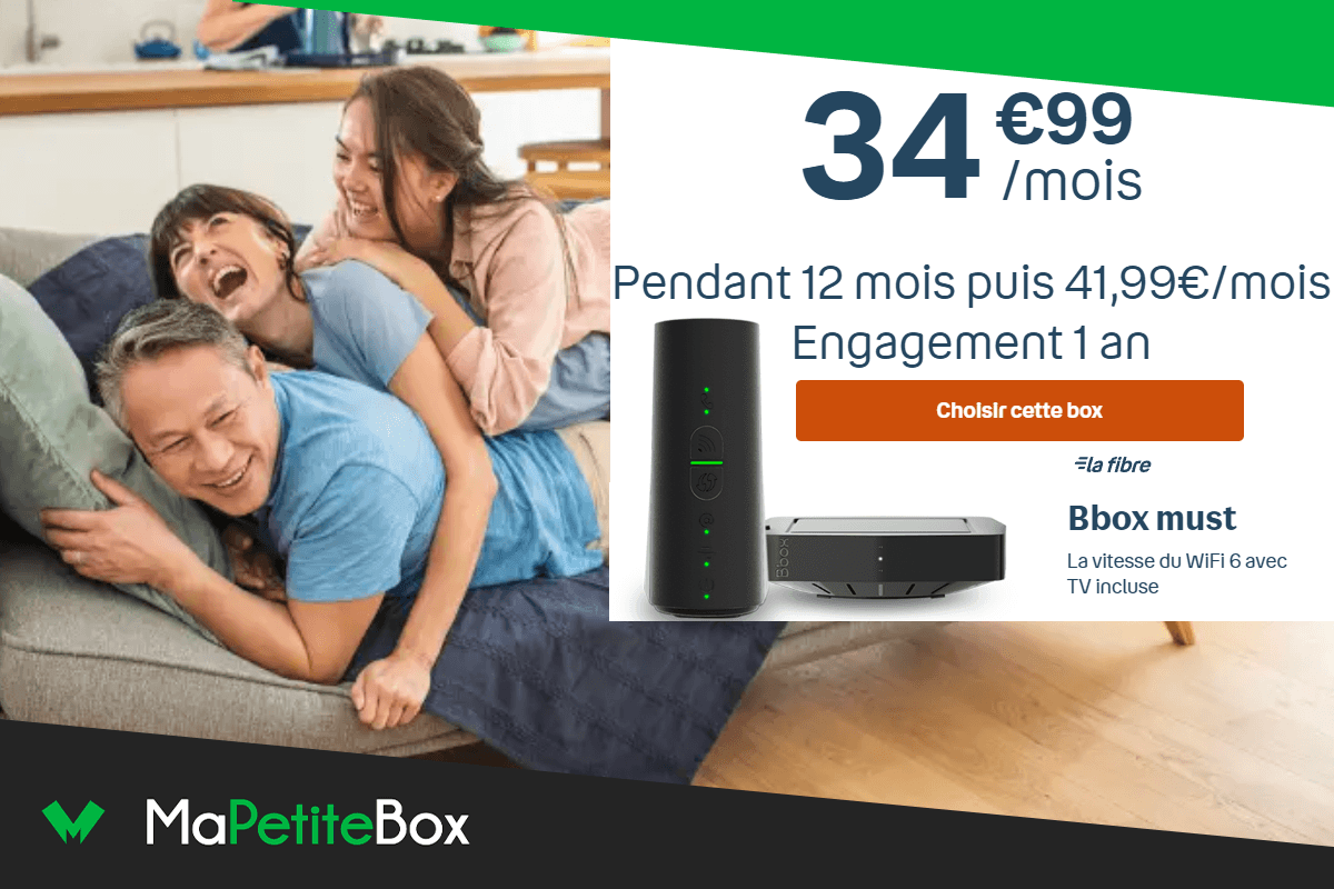 Les box internet fibre optique Bbox Premium actuellement en promo