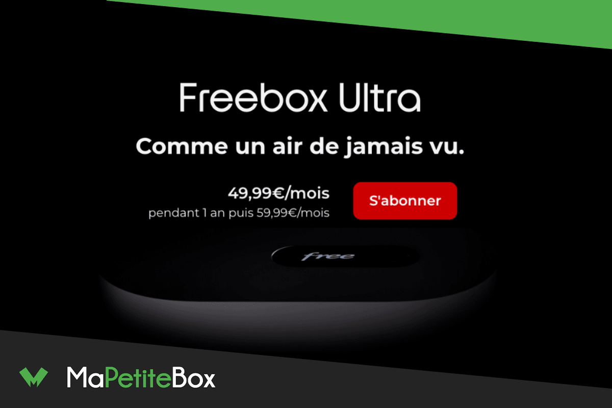 Box internet premium : la Freebox Ultra disponible dès 49,99€/mois