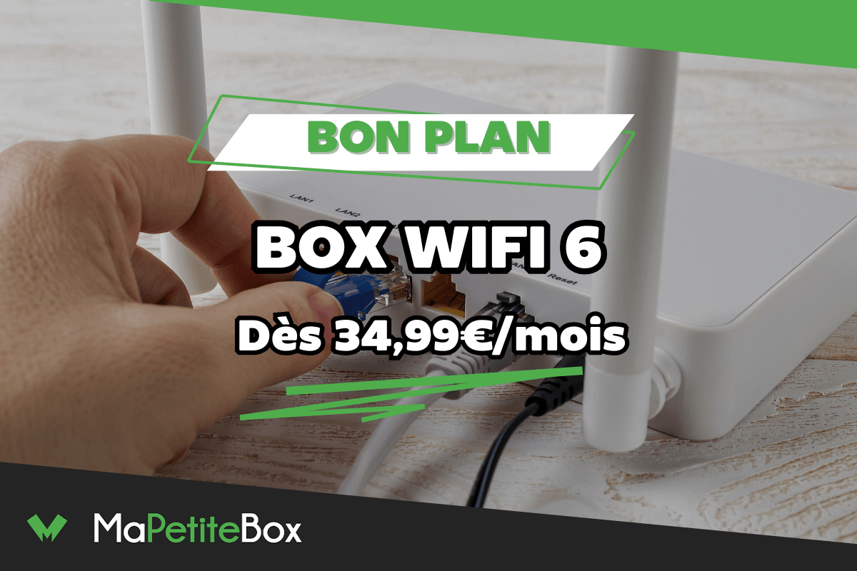 Une connexion toujours plus stable avec cette box internet WiFi 6, dès ...