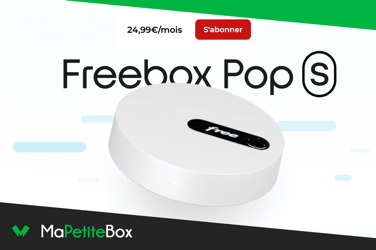 Nouvelle Freebox Pop S, une box internet en promo avec le WiFi 7