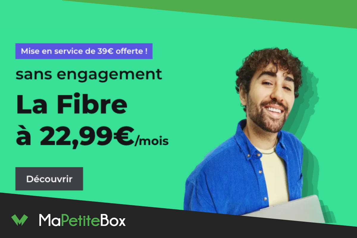 RED Box : la box internet revient à 22,99€/mois + 39€ offerts