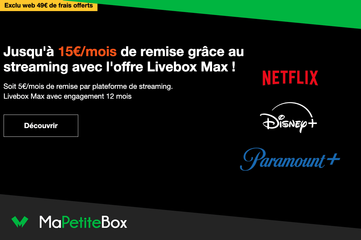 Box internet fibre optique Orange : FOS offerts et 15€ de remise sur ...
