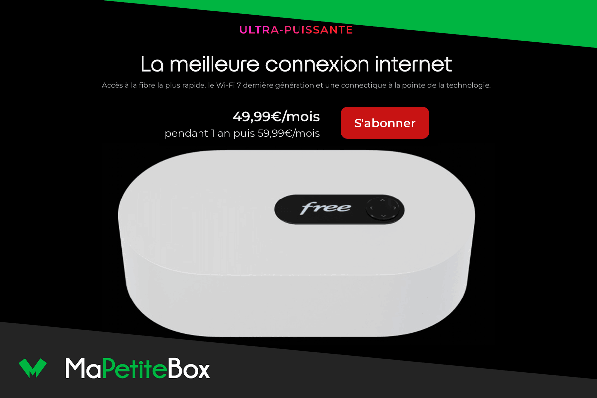 Box internet avec TV et WiFi 7 : la Freebox Ultra, l'offre parfaite