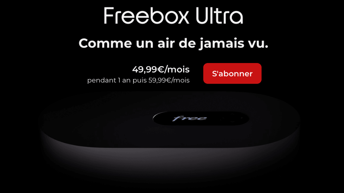 Box internet avec TV et WiFi 7 : la Freebox Ultra, l'offre parfaite