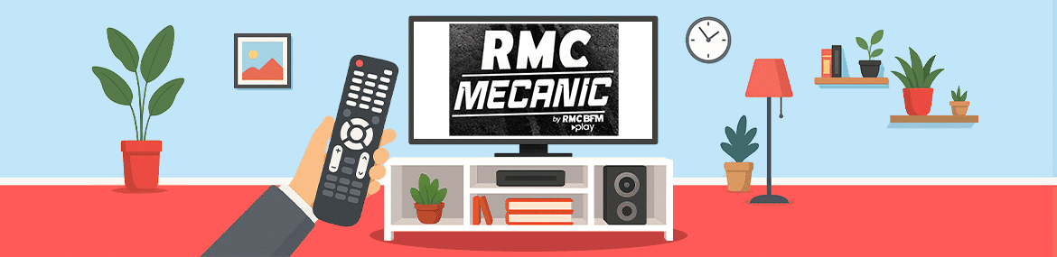Numéro de chaîne TV pour RMC Mecanic sur sa box internet