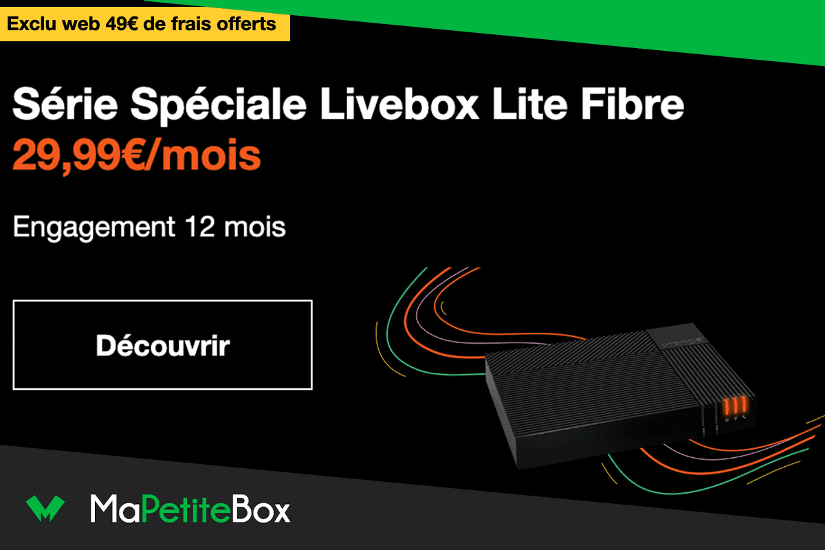 Voici la box internet la moins chère d'Orange (29,99€, sans augmentation)