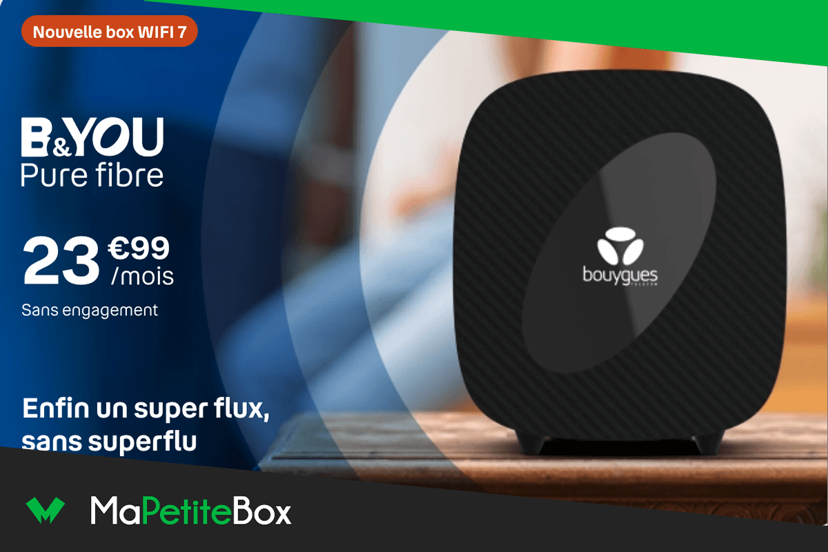 Pourquoi la box B&YOU Pure Fibre est-elle la meilleure offre fibre
