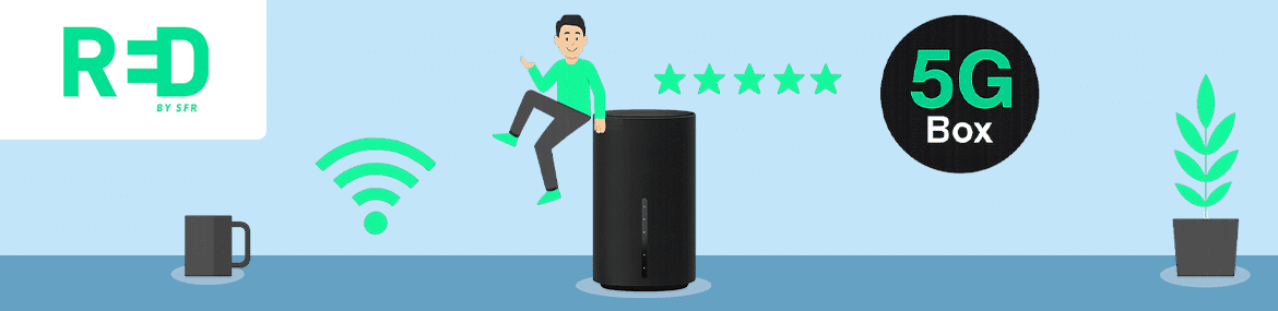RED Box 5G : notre test et avis sur l'offre de RED by SFR