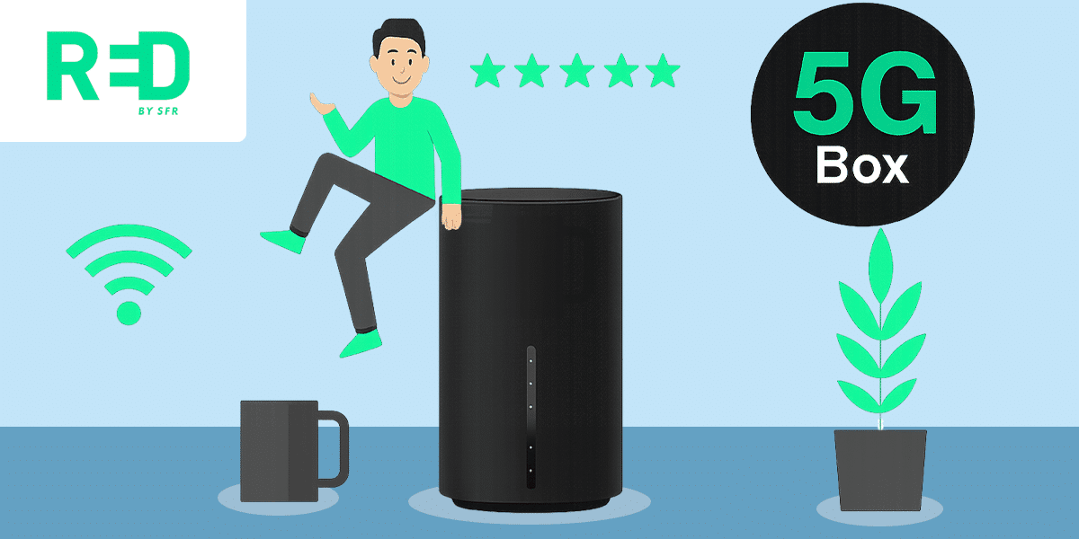 RED Box 5G : notre test et avis sur l'offre de RED by SFR