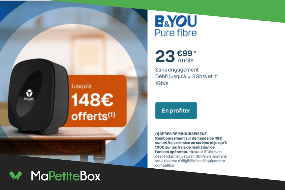 Pure Fibre : la box internet premium à 23,99€ pour la rentrée