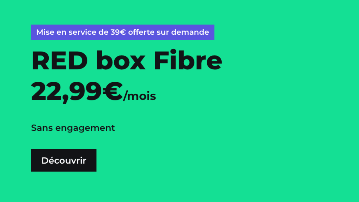 RED met tout le monde d'accord avec les FMS offerts et une box internet ...