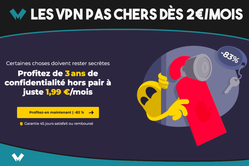 Protection maximale pour un coût minimal : les 3 meilleurs VPN pas chers