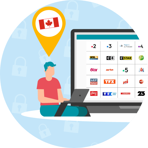 Chaînes TV Françaises depuis le Canada : comment les regarder