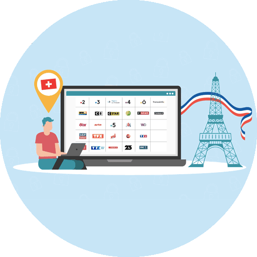 Comment regarder les chaînes TV Françaises depuis la Suisse