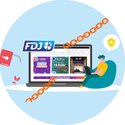 FDJ depuis l'étranger (Euromillions, Loto...) : comment y accéder