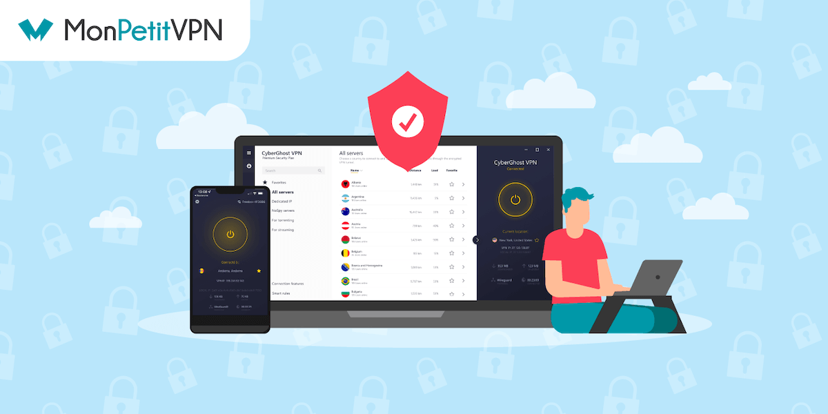 Application CyberGhost : comment installer et configurer l'appli