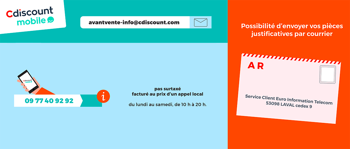 Service client Cdiscount Mobile : comment contacter l'opérateur