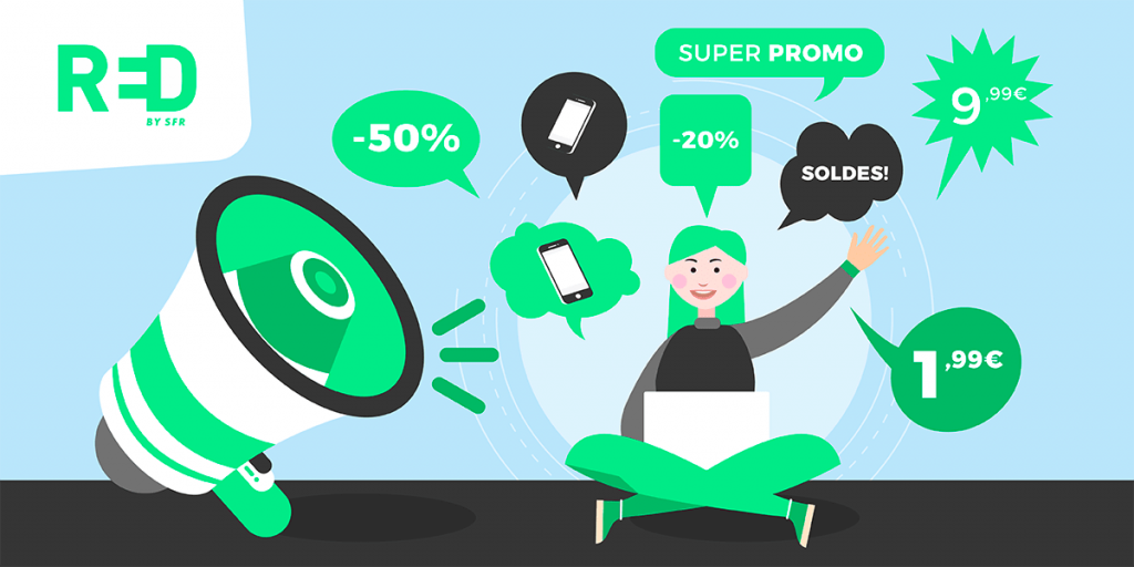 Promo RED by SFR : forfaits mobiles et box internet à petits prix