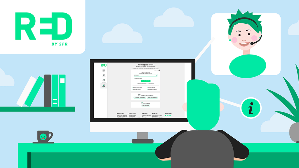 Mon compte client RED by SFR : comment se connecter