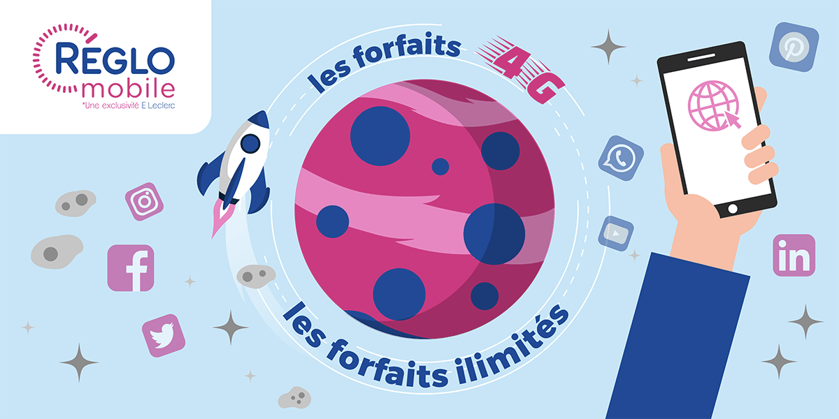 Quels sont les forfaits mobiles proposés par Réglo Mobile / Leclerc